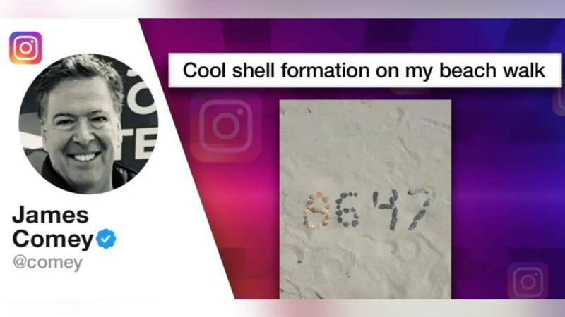 Doj Indicts James Comey Again Amid Probe Tied To '86 47' Shell Post ...
